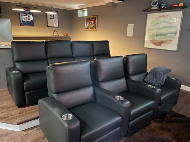 Custom Designed Multi-Purpose Theater Room - Professional Audio Consultants