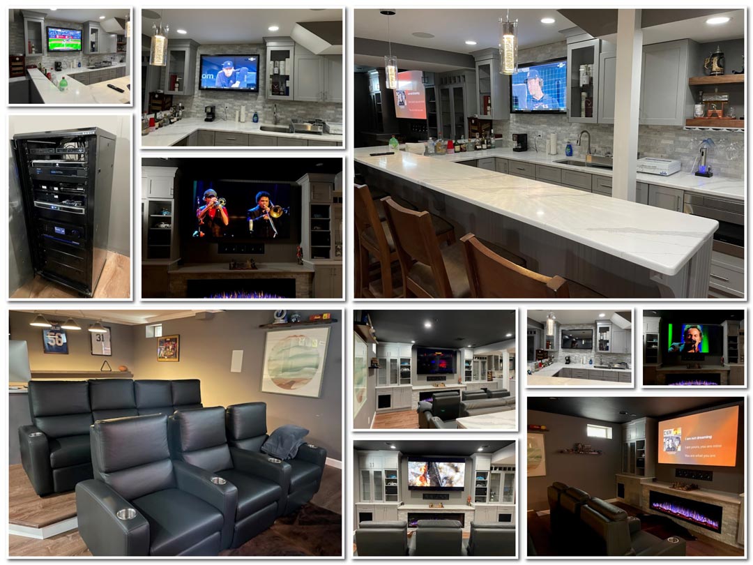 Custom Designed Multi-Purpose Theater Room - Professional Audio Consultants